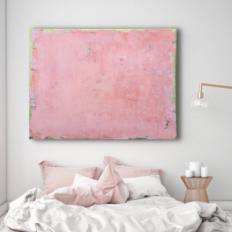 Pink Abstract - Etsy