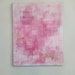 ORIGINAL PINK ABSTRACT Painting Xlarge Canvas Art Minimalist Painting ...