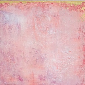 ORIGINAL PINK ABSTRACT Painting Xlarge Canvas Art Minimalist Painting ...