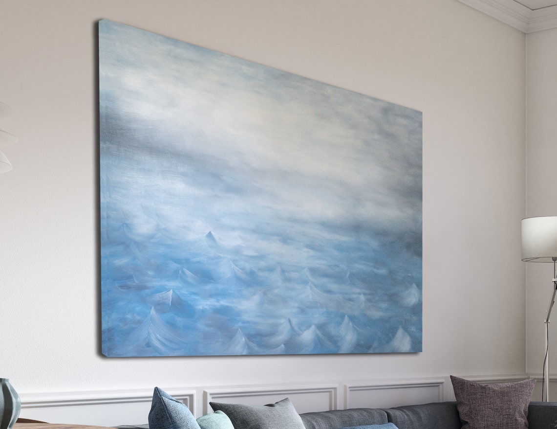 76x50 ORIGINAL ABSTRACT PAINTING Xlarge Canvas Art - Etsy