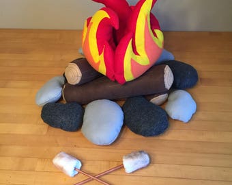 Felt Campfire - Etsy