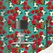 Rose Flowers Pattern Wallpaper Removable Wallpaper Vintage | Etsy