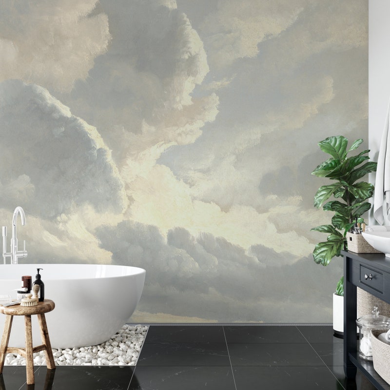 Cloud Wall Mural - Etsy