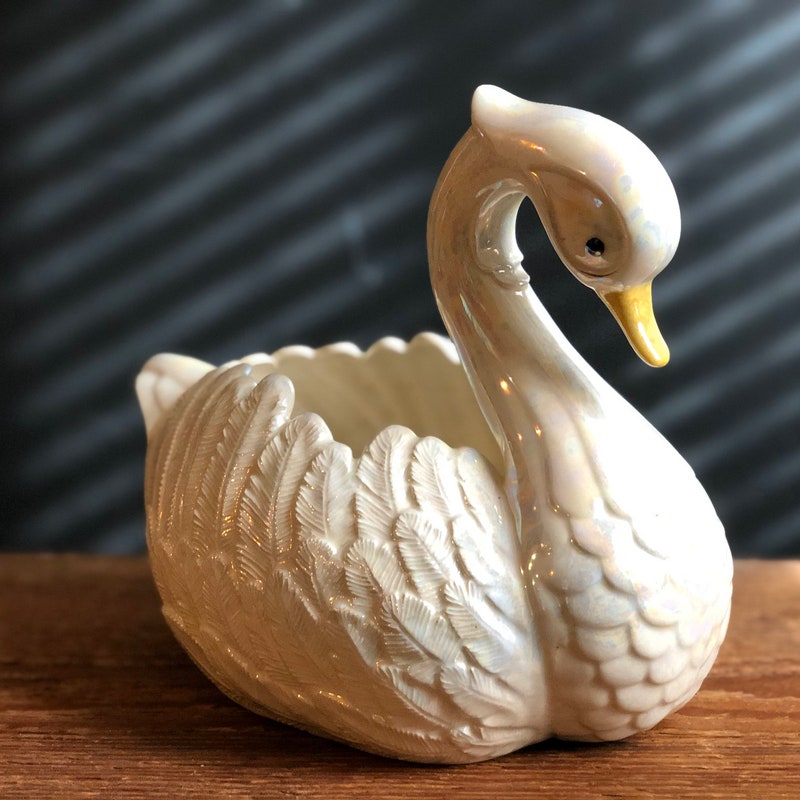 Swan Ceramic - Etsy