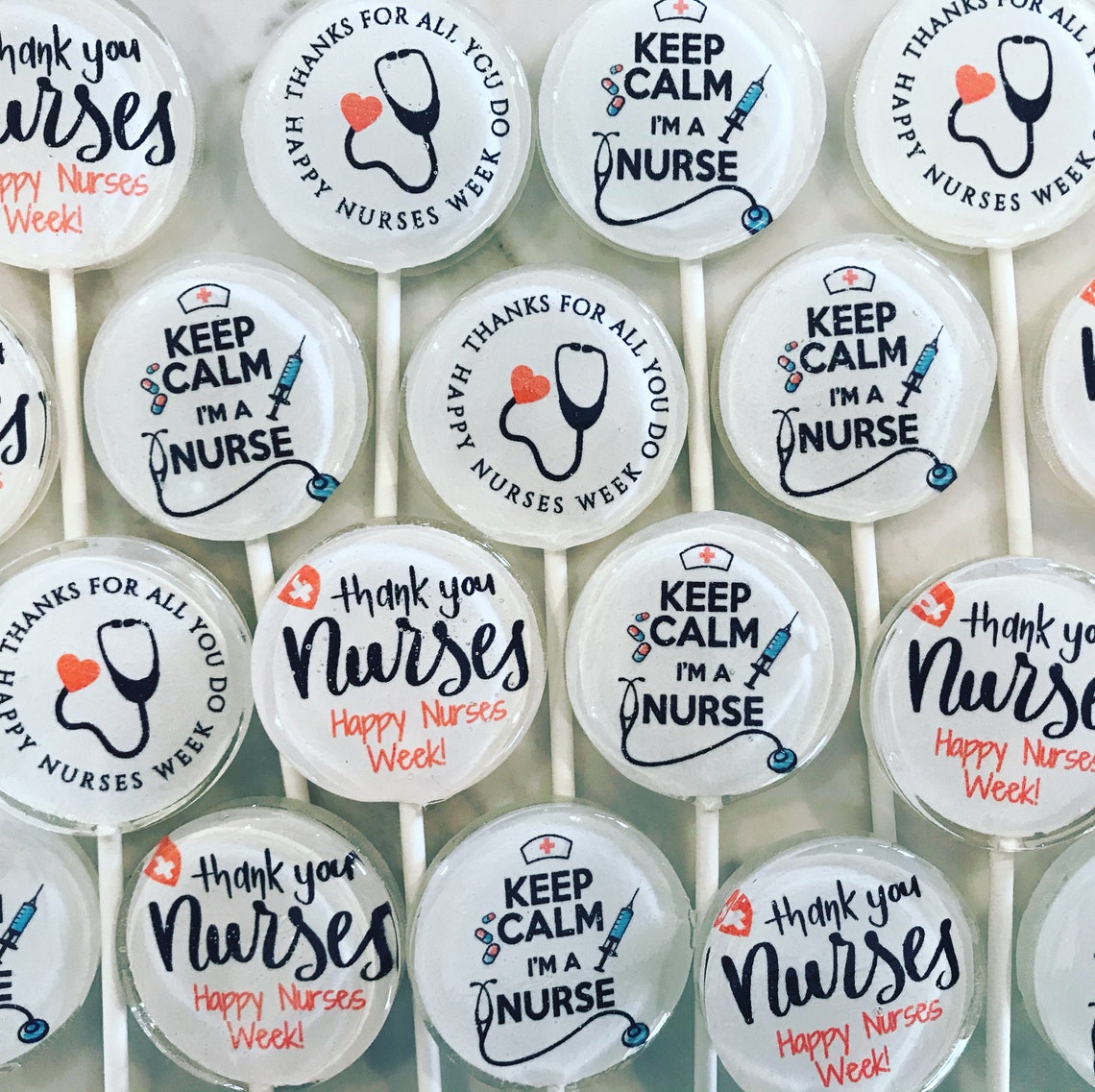 Nurses Week Lollipops, Nurses Week Gifts - Etsy