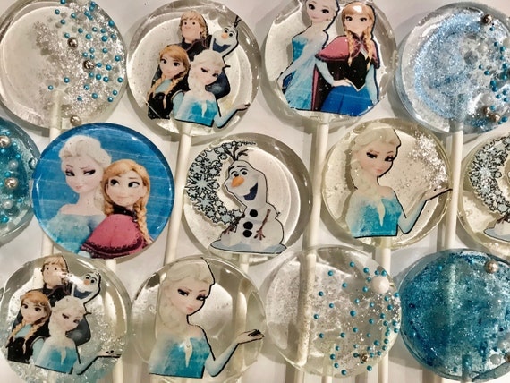Disney Frozen Party Favors Lollipops