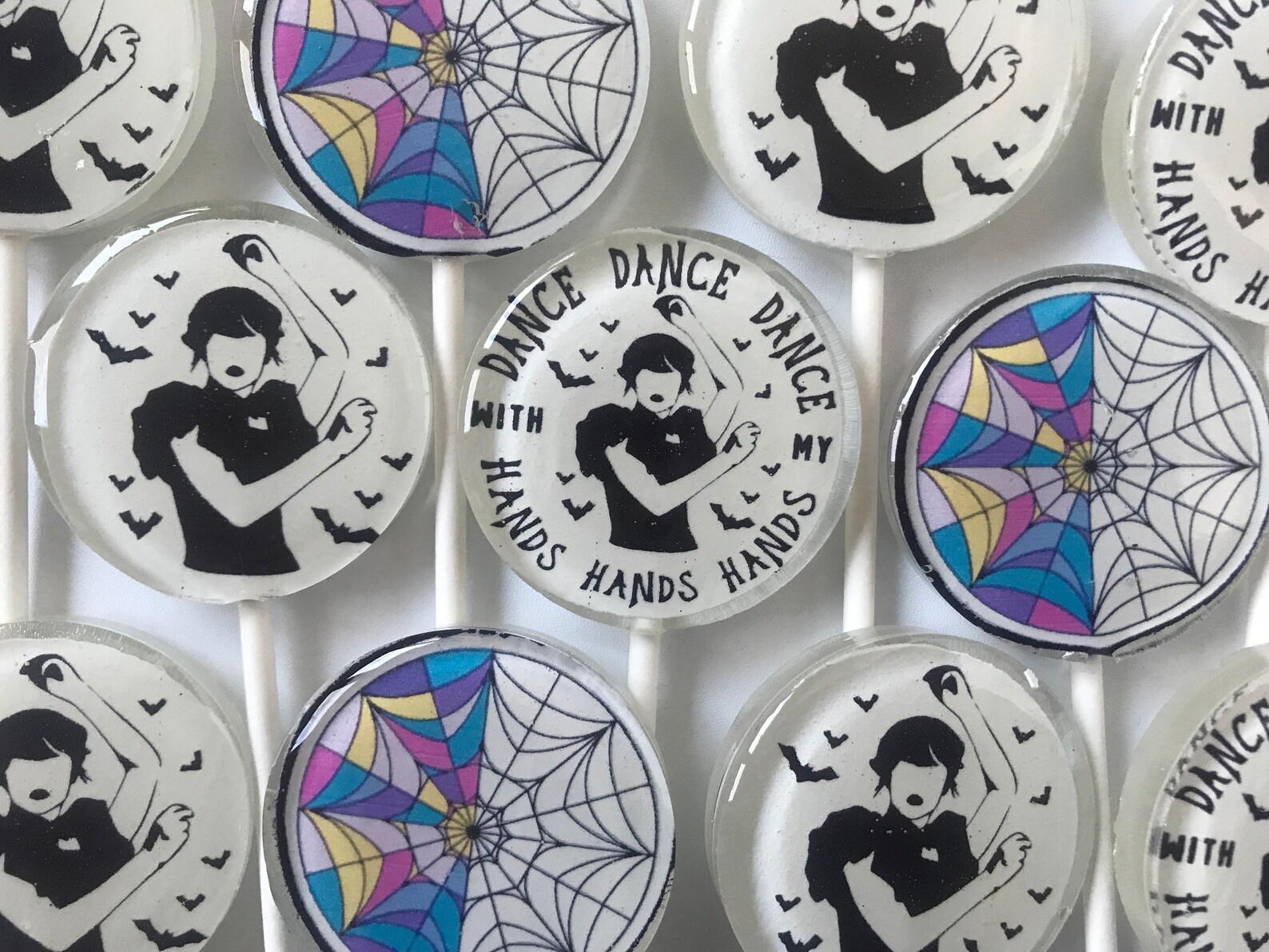 WEDNESDAY ADDAMS Lollipops Wednesday Addams Cookies - Etsy