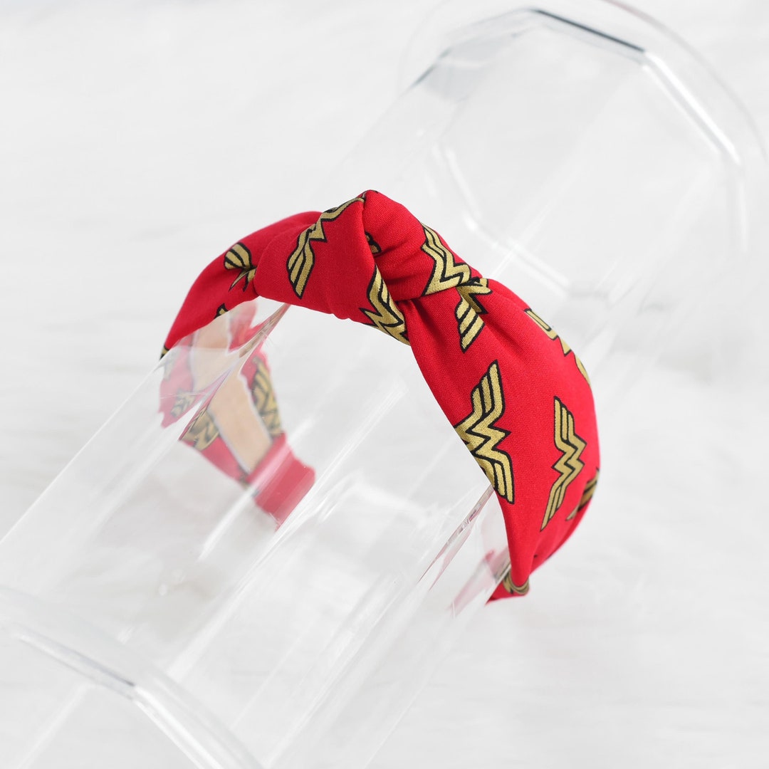 Wonder Woman Top Knot Headband, Super Hero Headband, DC Comics Womens ...