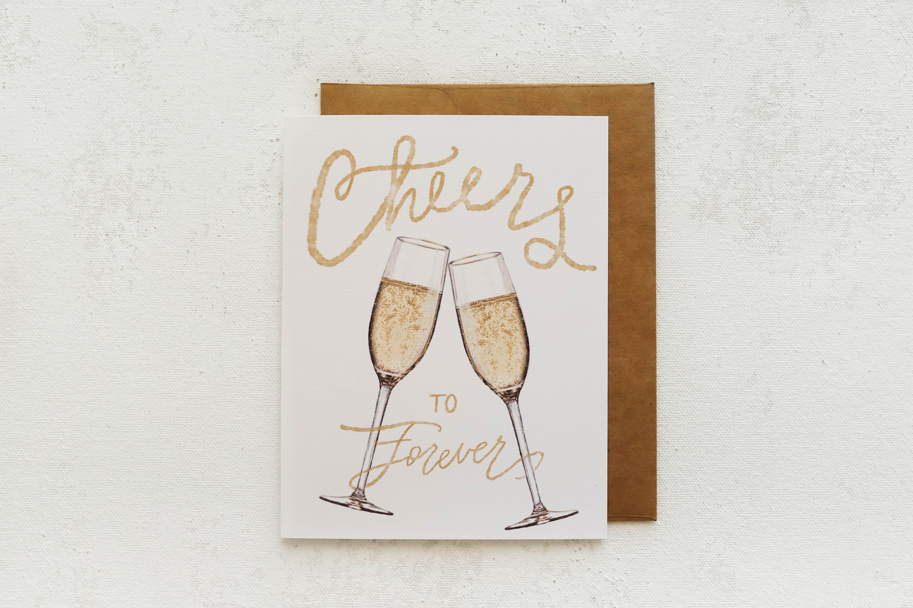 Cheers to Forever Card | Wedding, Celebration, Engagement Card, Wedding ...