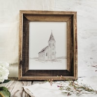 Christmas Church Shadowbox - Etsy