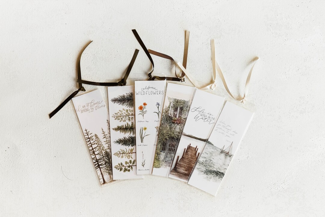 Bookmarks | Woodsy Bookmarks, Verse, Flower Bookmarks, Tree Bookmark ...