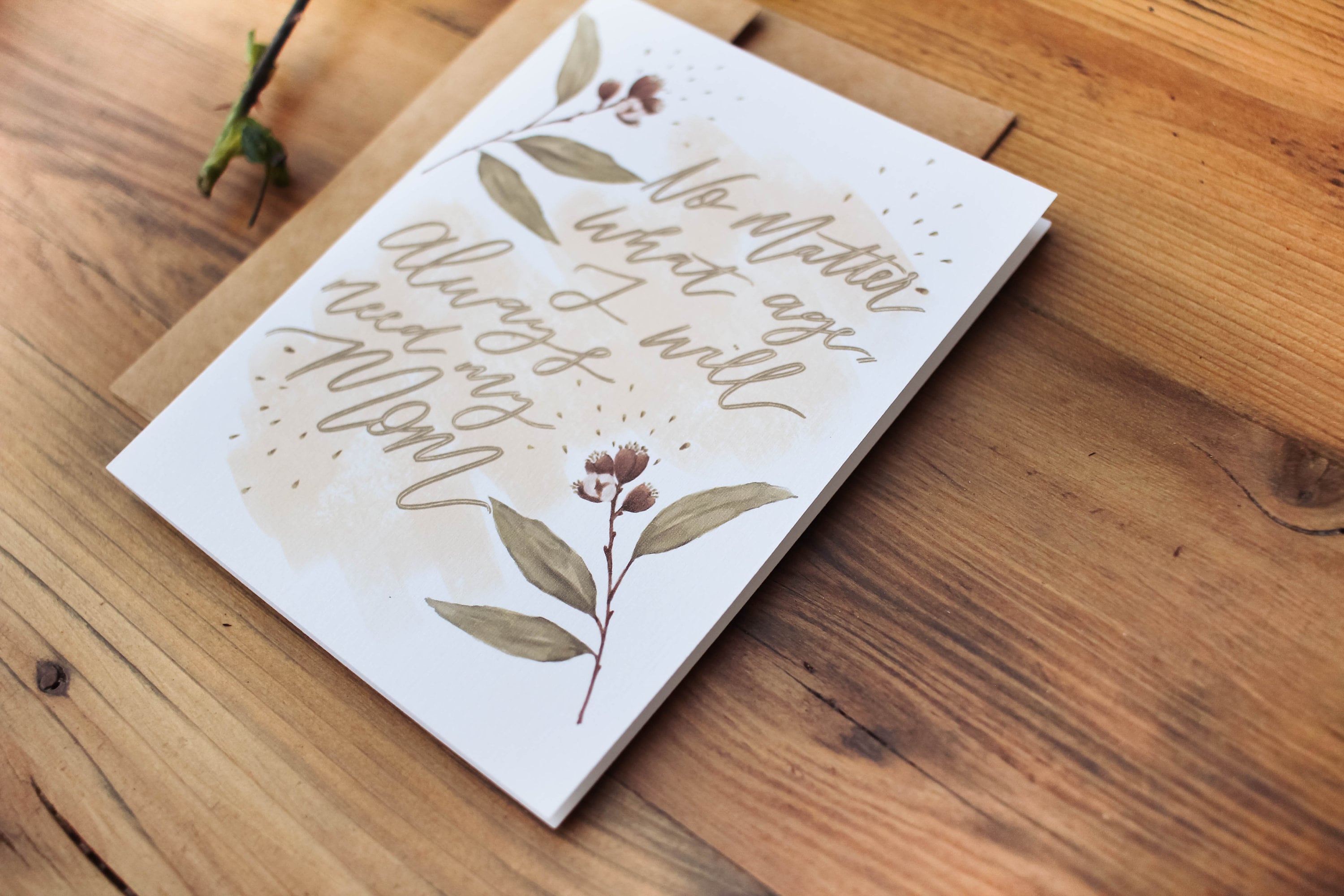 I Will Always Need My Mom Card Mother's Day Card - Etsy
