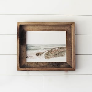 Santa Barbara Shoreside - Watercolor Beach, Home Decor, Ocean Art ...