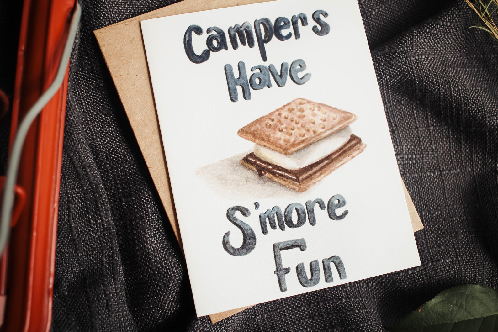 Campers Have S'more Fun Card Camping Card Note Card - Etsy
