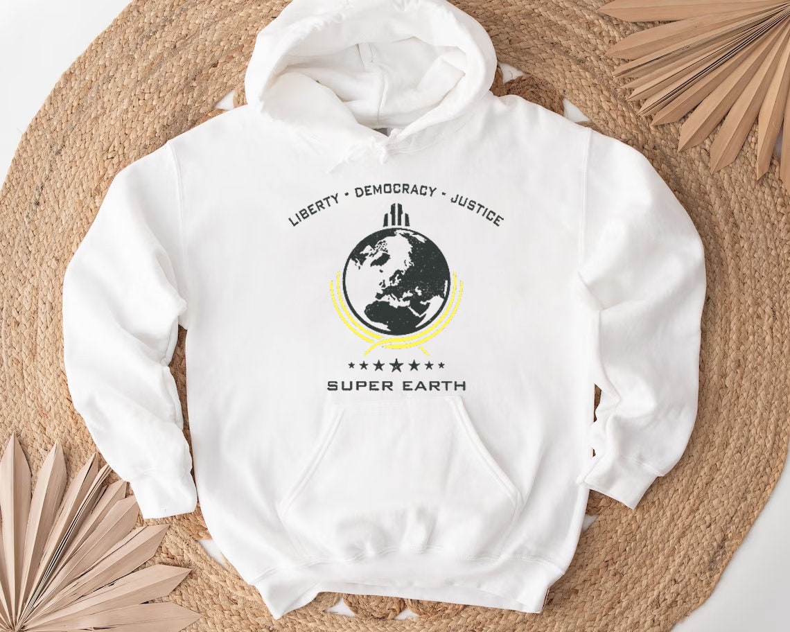 Super Earth Diving Into Hell for Liberty Shirt, Helldivers Shirt, Helldiver Hoodie, Super Earth ...