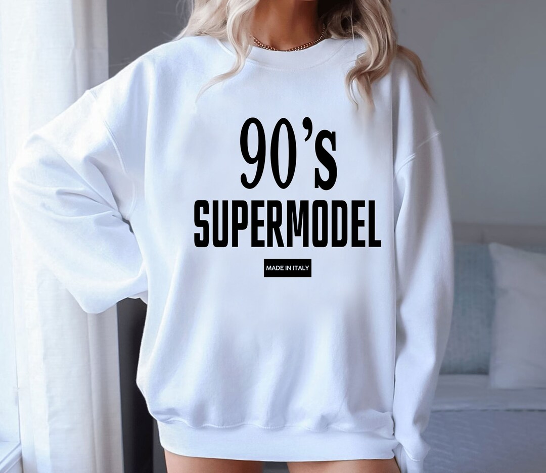 90s Supermodel Shirt, 90s Fashion Icon Crewneck, 90's Supermodel Shirt ...