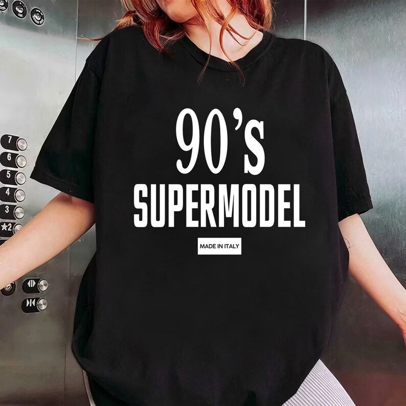 90s Supermodel Shirt, 90s Fashion Icon Crewneck, 90's Supermodel Shirt ...