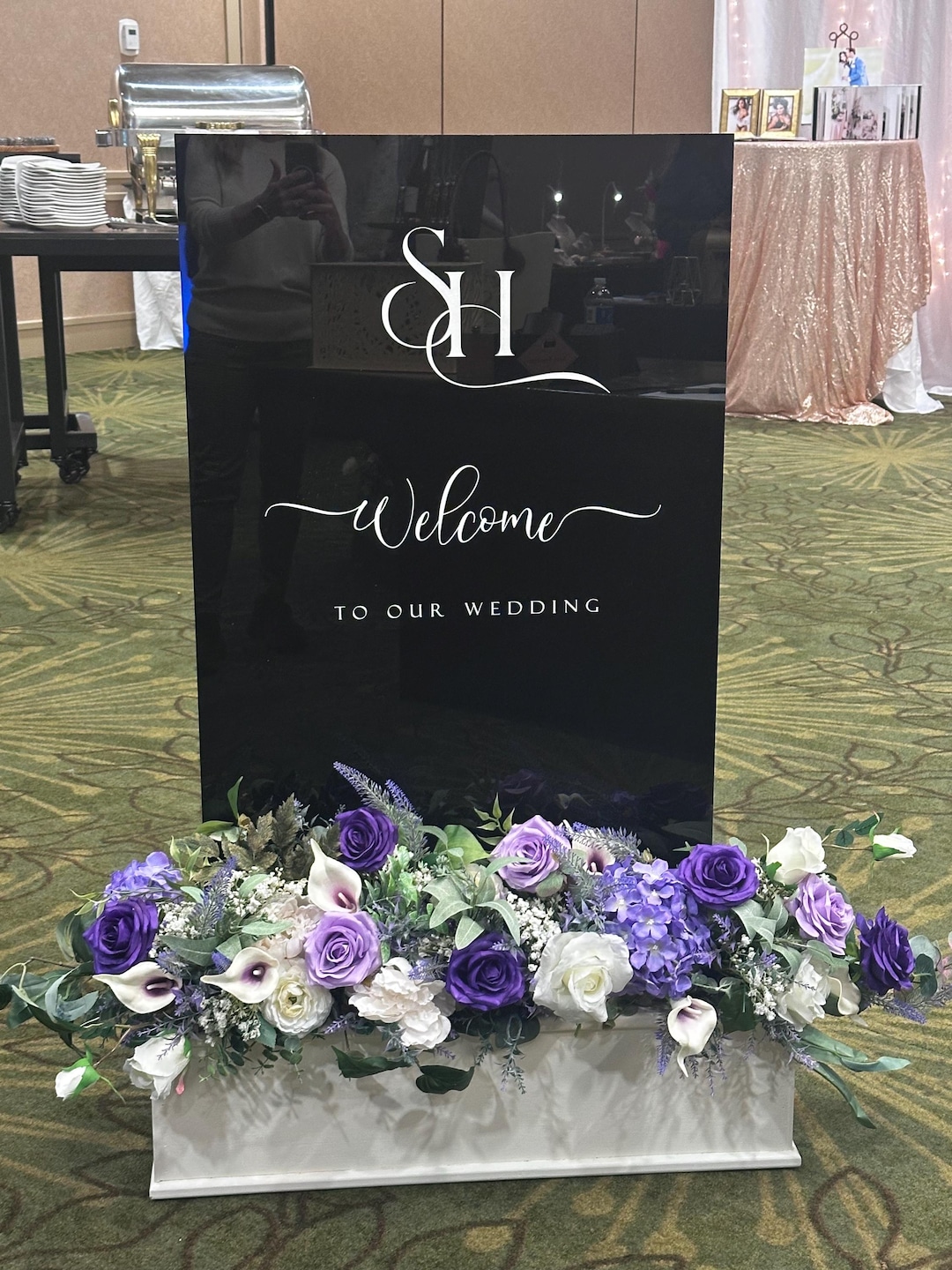 Custom Acrylic Welcome Sign - Elegant Home Decor for Every Occasion - Etsy