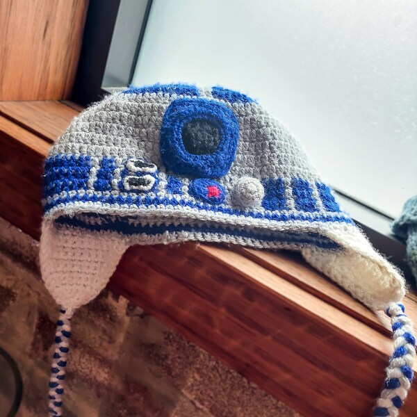 R2d2 Crochet Hat - Etsy