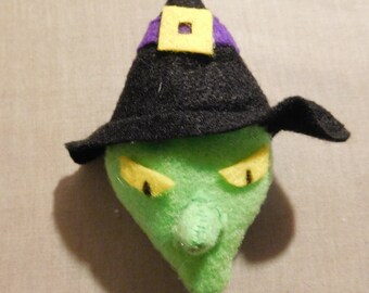 Small Witch Puppet handmade Marionette | Etsy