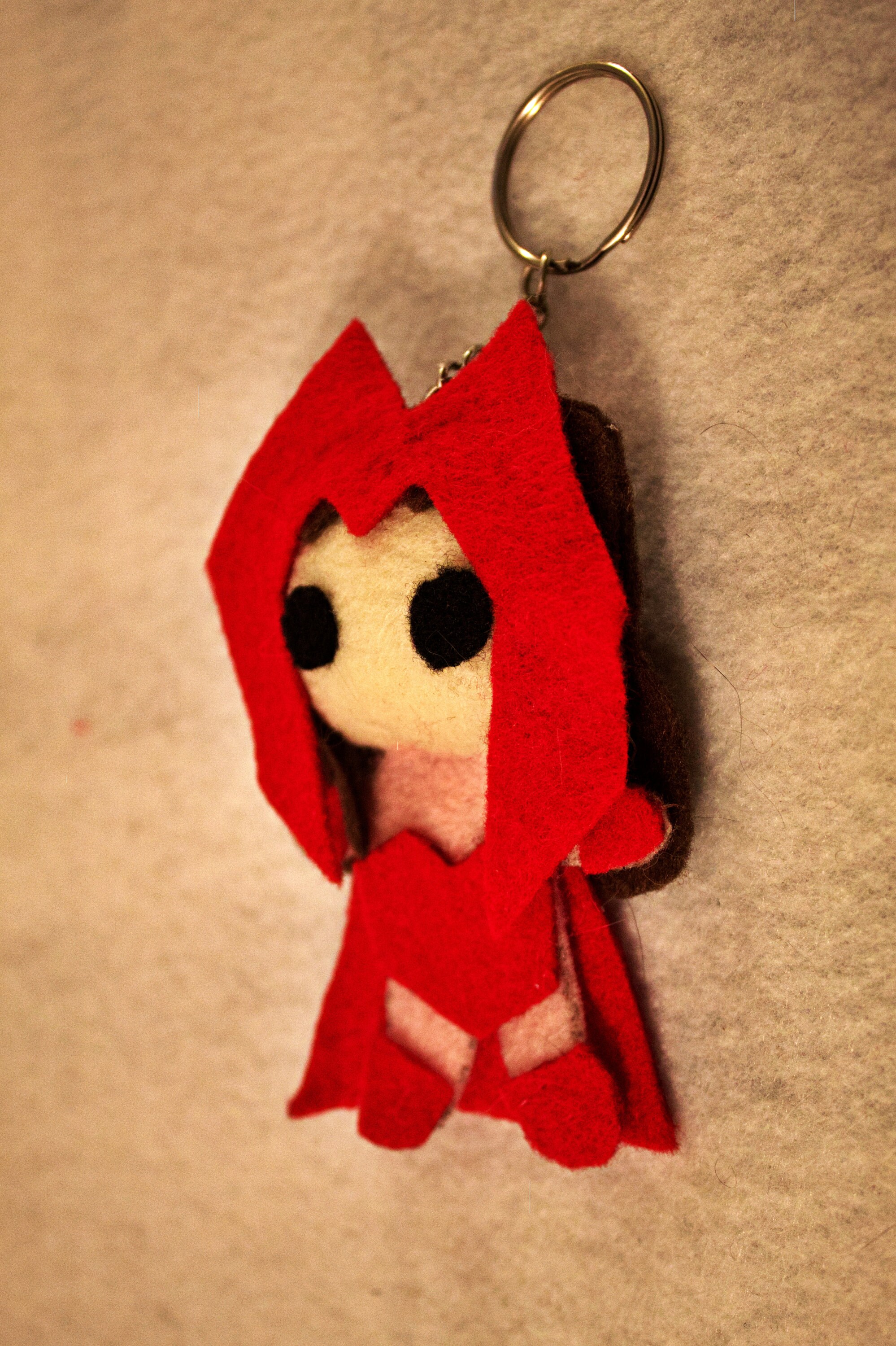 Mini Scarlet Witch Plushie Keychain - Etsy