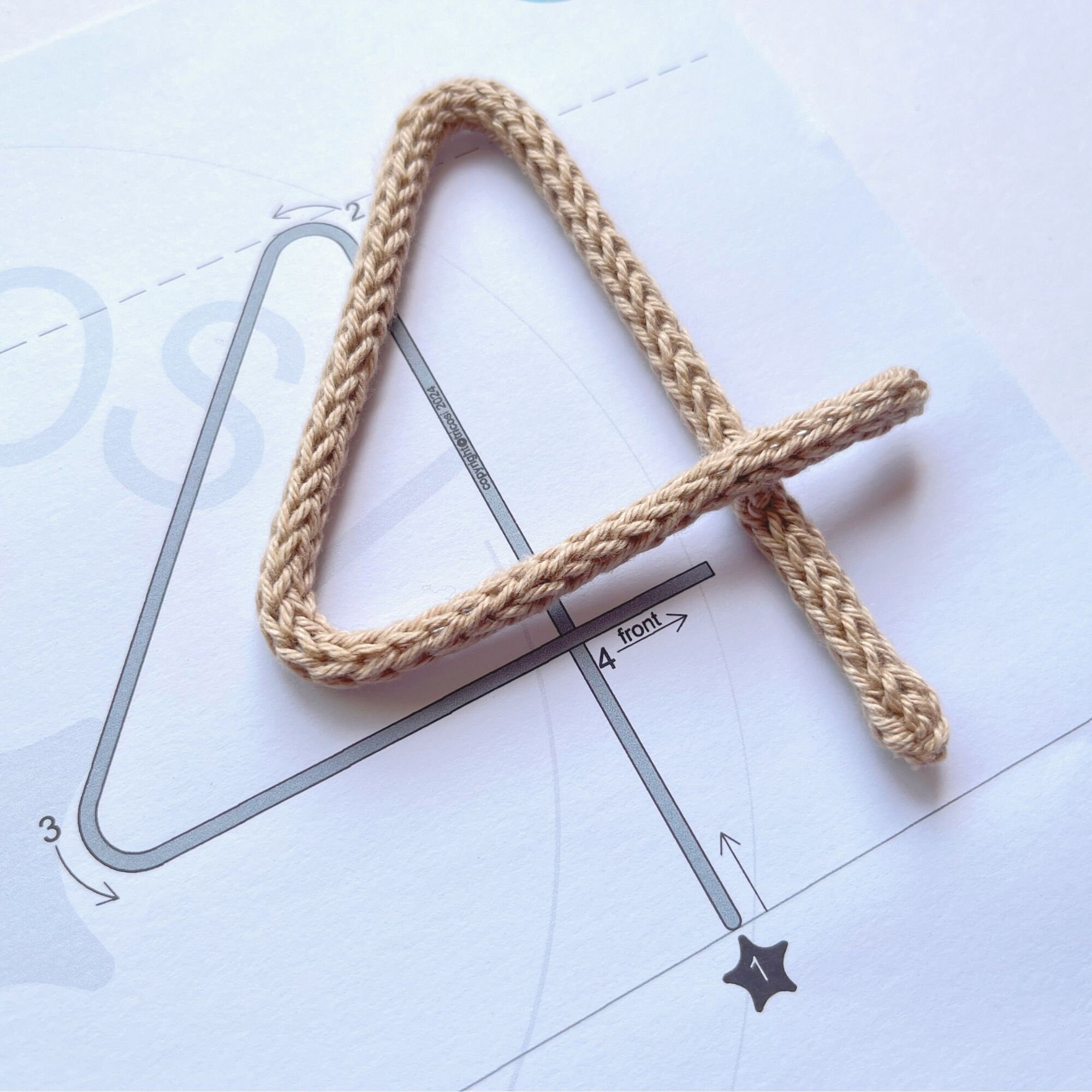 Pack of Alphabet Templates Numbers for Knitted Yarn Art, Knitted ...