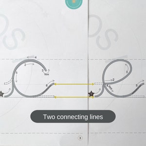 Printable Letter Template for Wire Art, Cursive Alphabet Template ...