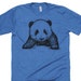 Panda Bear T Shirt - Panda Shirt - Animal Sanctuary Tee - Unisex Bella ...