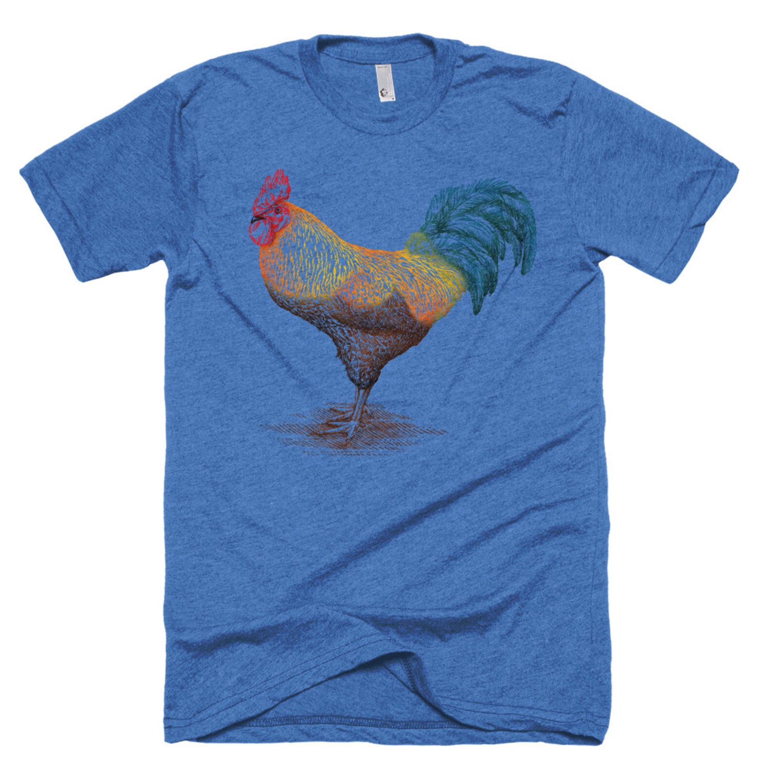 Rooster T Shirt - Vegan Farm Animal Rooster Rescue Shirt - Rooster ...