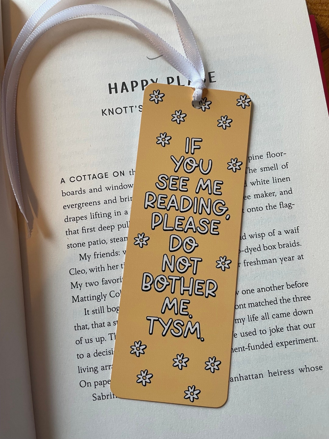 If You See Me Reading Please Don’t Bother Me Bookmark | Cute Bookmark ...