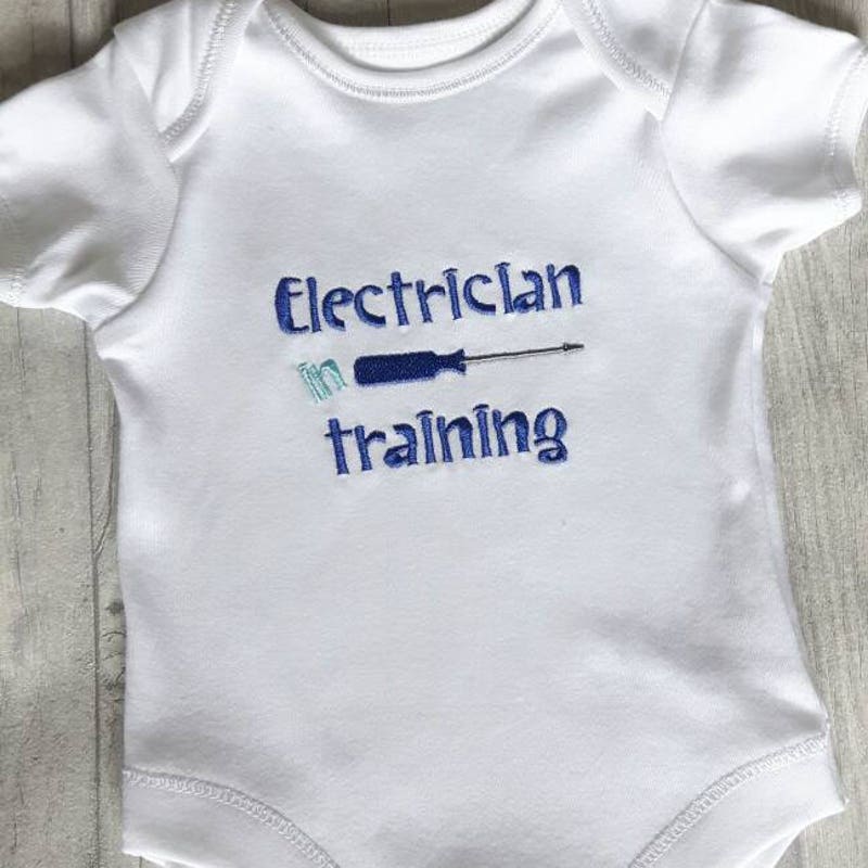 Electrician Baby - Etsy