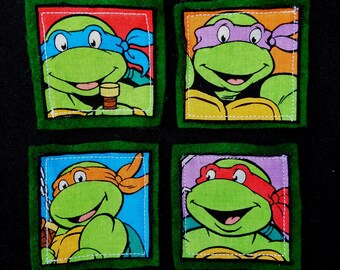 TMNT Logo Embroidered Patches - Etsy