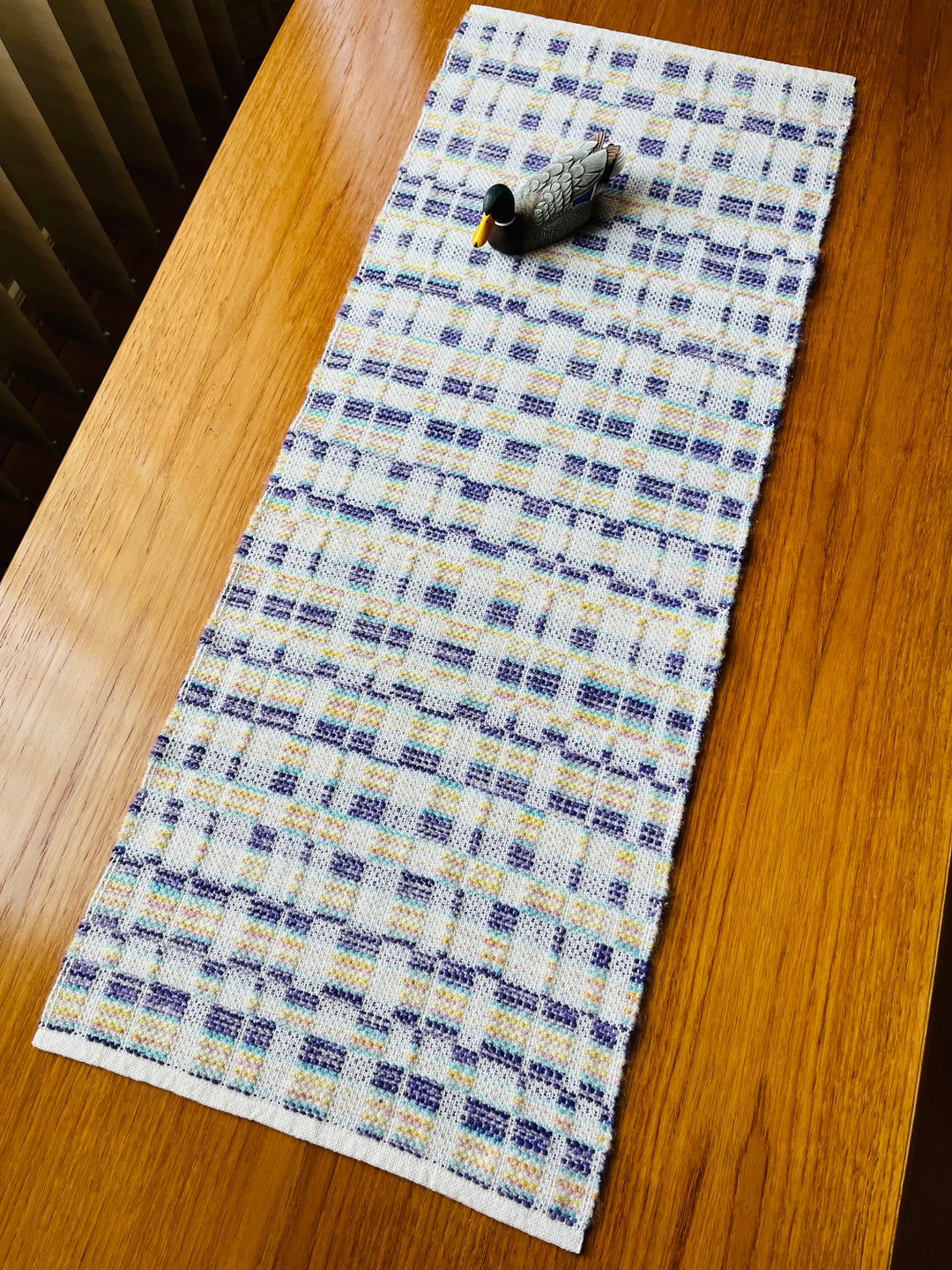 Multicolor Table Runner, Handwoven Table Runner, Woven Table Decor ...