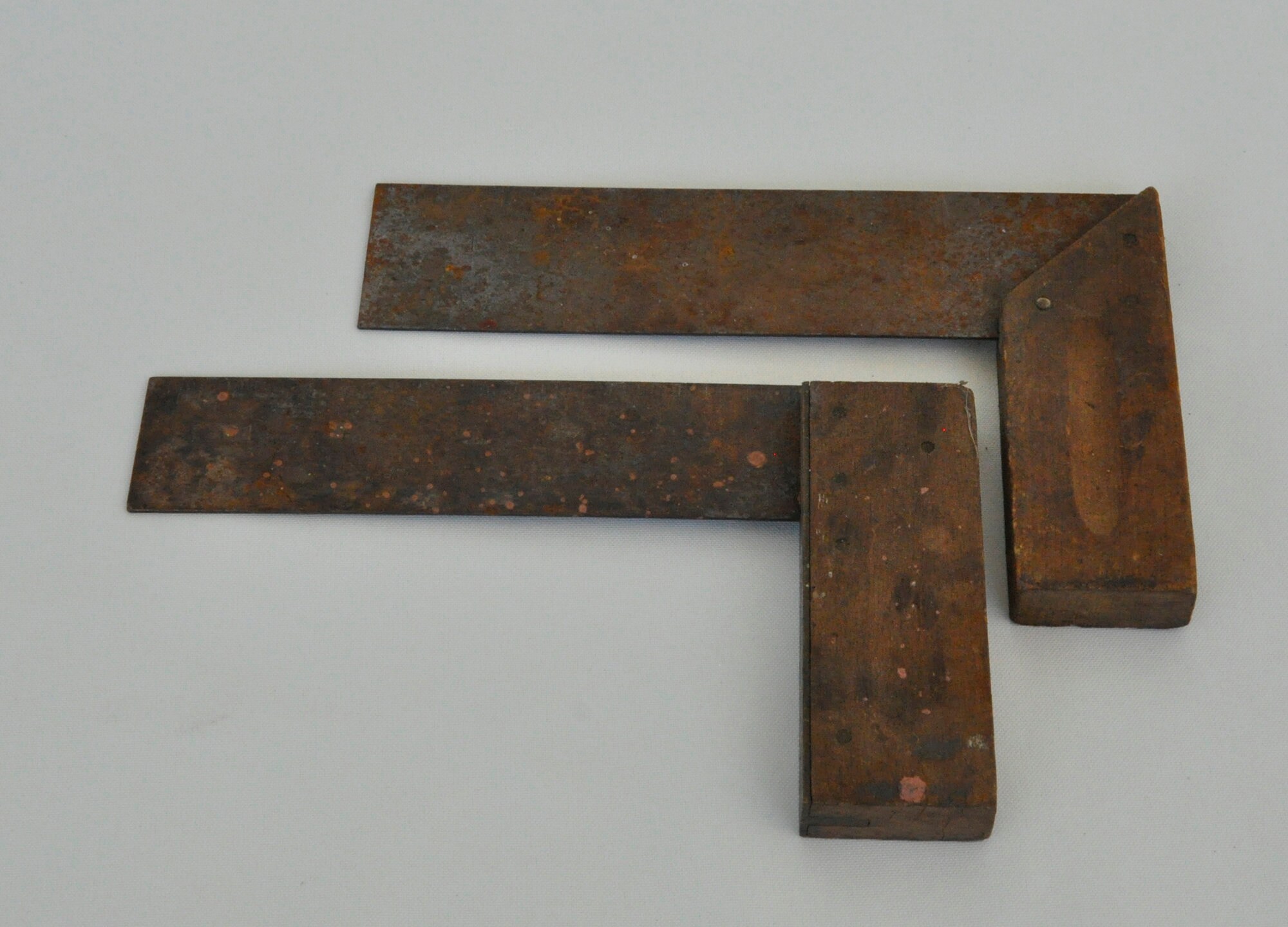 Vintage Metal and Wood Right Angle Measuring Deviceset of Two - Etsy