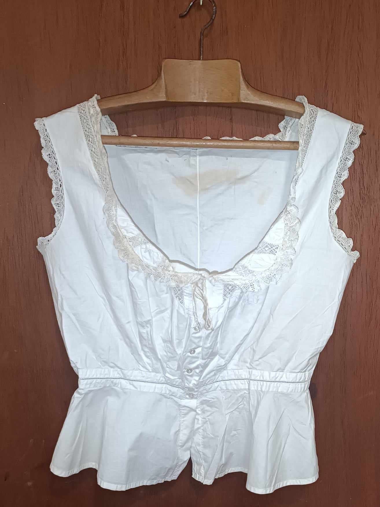 Antique French Lace Corset Cover Camisole Lingerie Bodice - Etsy