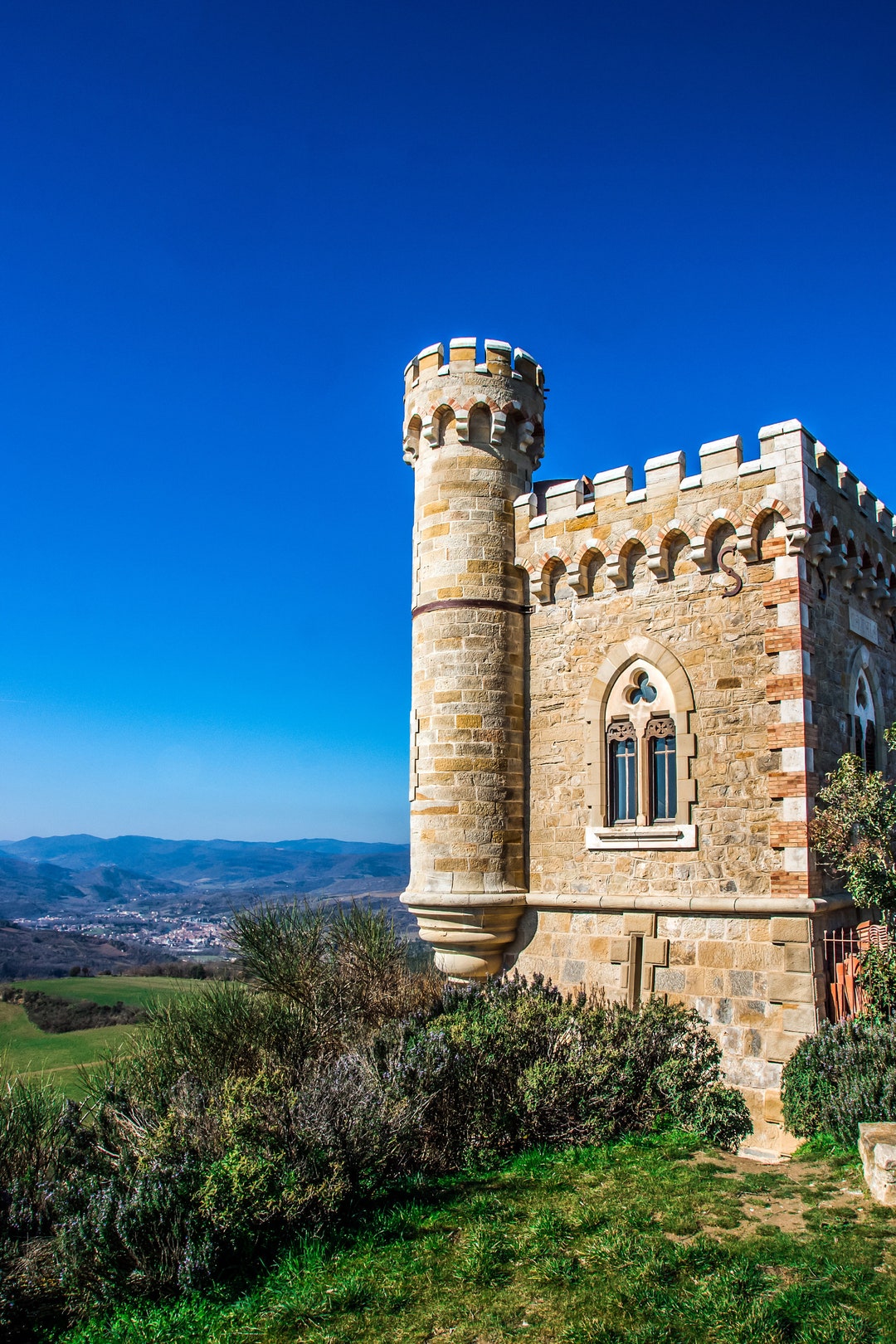 Photograph of Le Chateau De Rennes Le Chateau in the South of France - Etsy