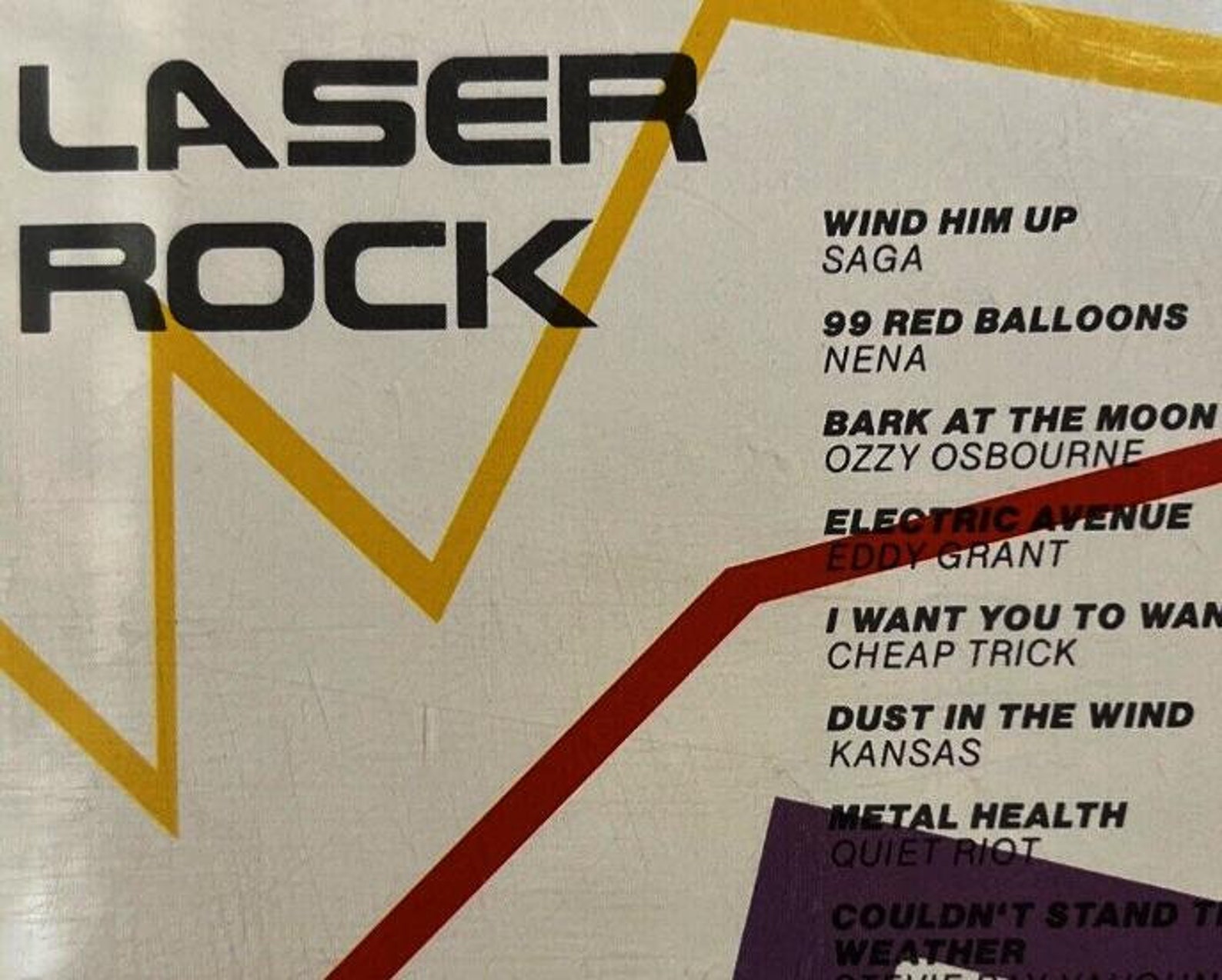 1984 Laser Rock the Best of Today's Rock as Seen Through the Eye of a ...