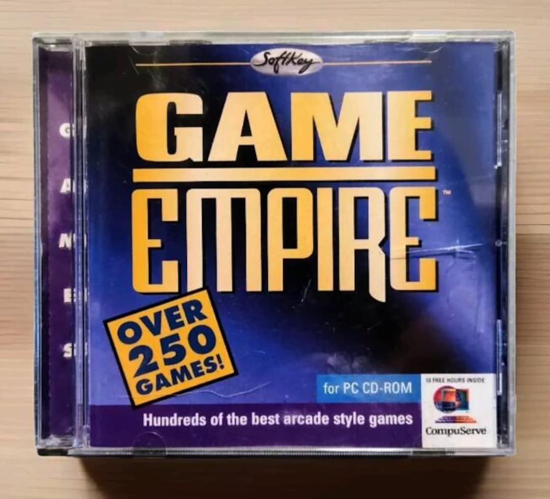 New Game Empire Platinum CD Vol1 250 Pc Cd-rom Vintage Software Games ...