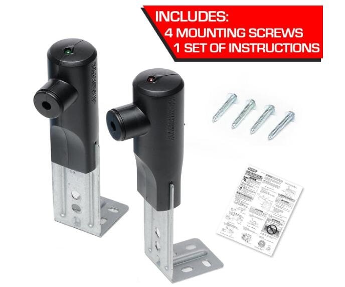 Genie Genuine Gstb-r STB-BL Safe-t-beam Replacement Kit Safety Beams ...