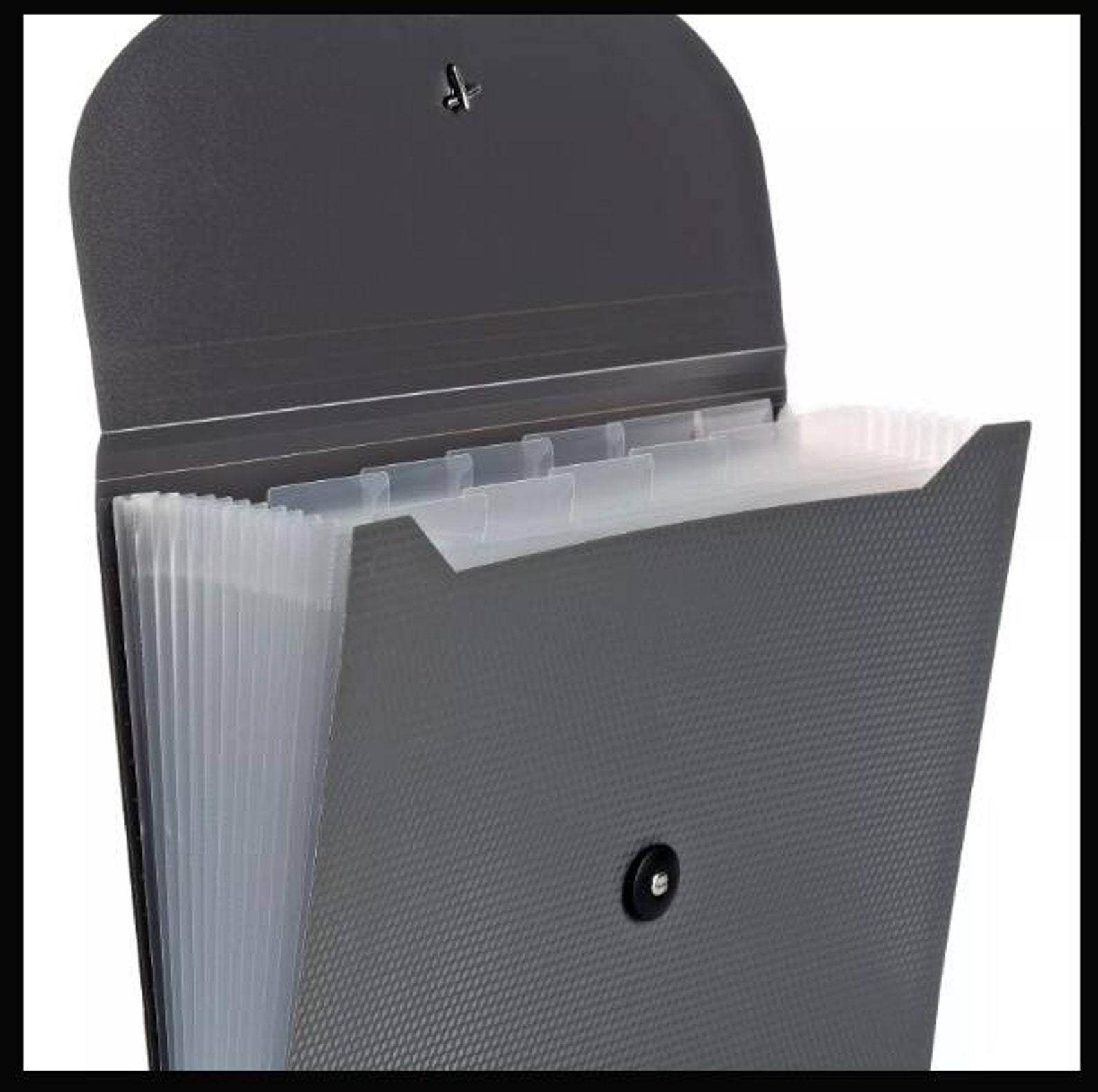 Pen+gear Textured Gray 13-pocket Letter- Size Expanding Size Expanding ...
