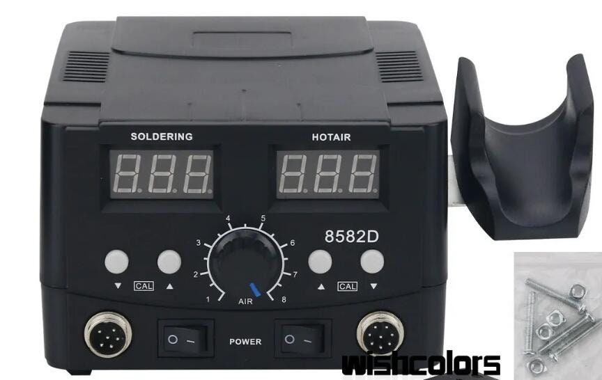 Mypovos Sku:8588d Model Ycd-8582d 750W 2 in 1 Hot Air Gun Station Radio ...