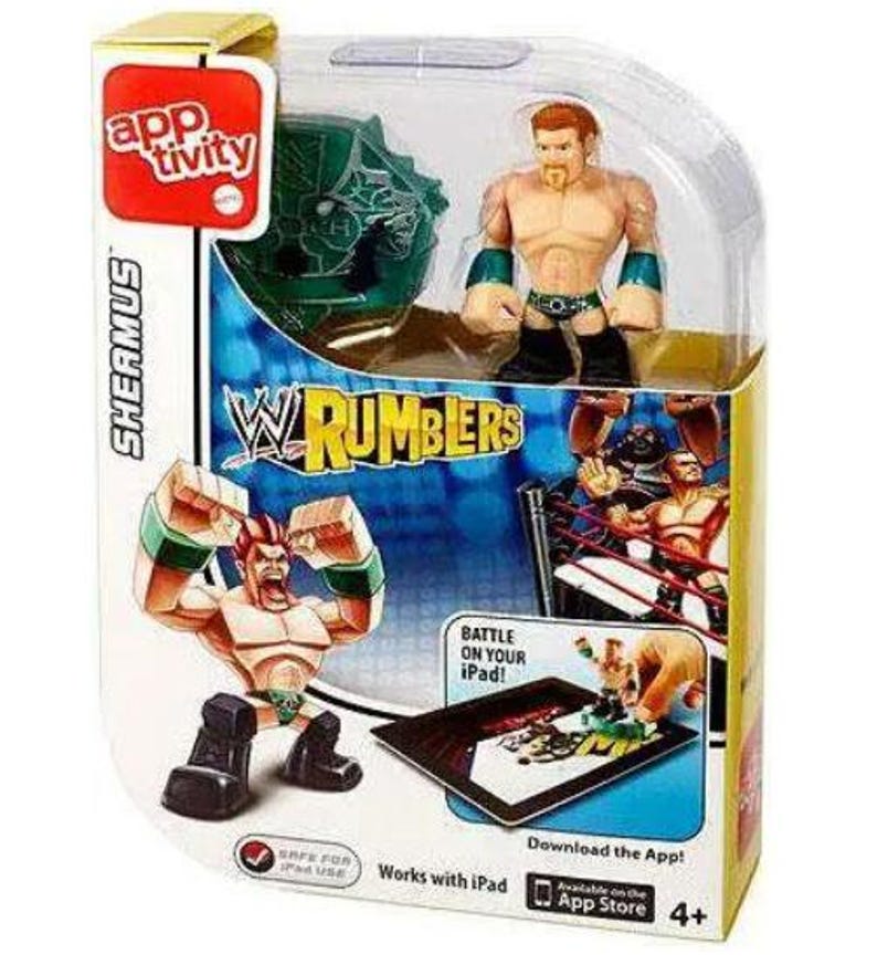 WWE Rumblers Sheamus Wrestling Action Figure Apptivity Brand New in ...