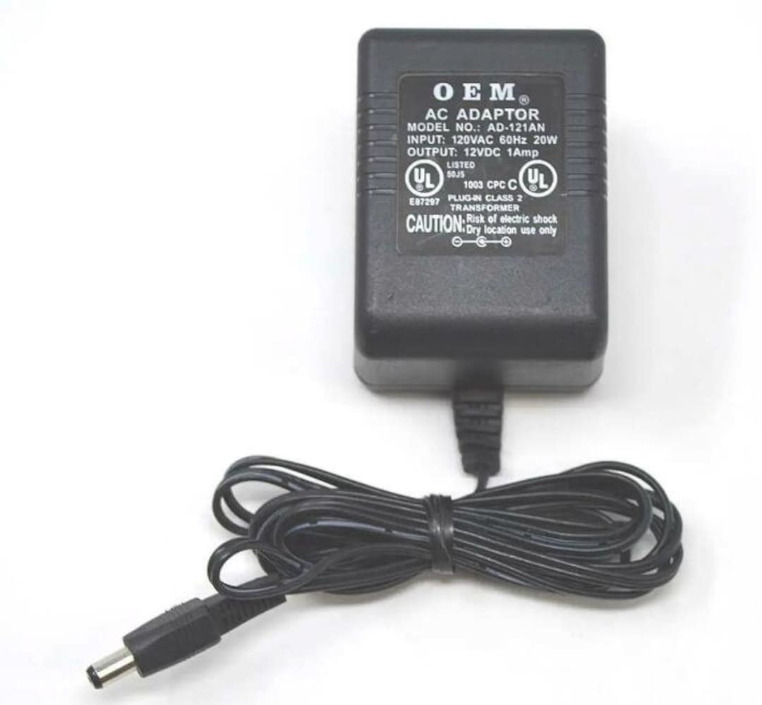 Oem Ac Adapter Model Ad-121adt 12vdc 1a Brand New. These Are One of the ...