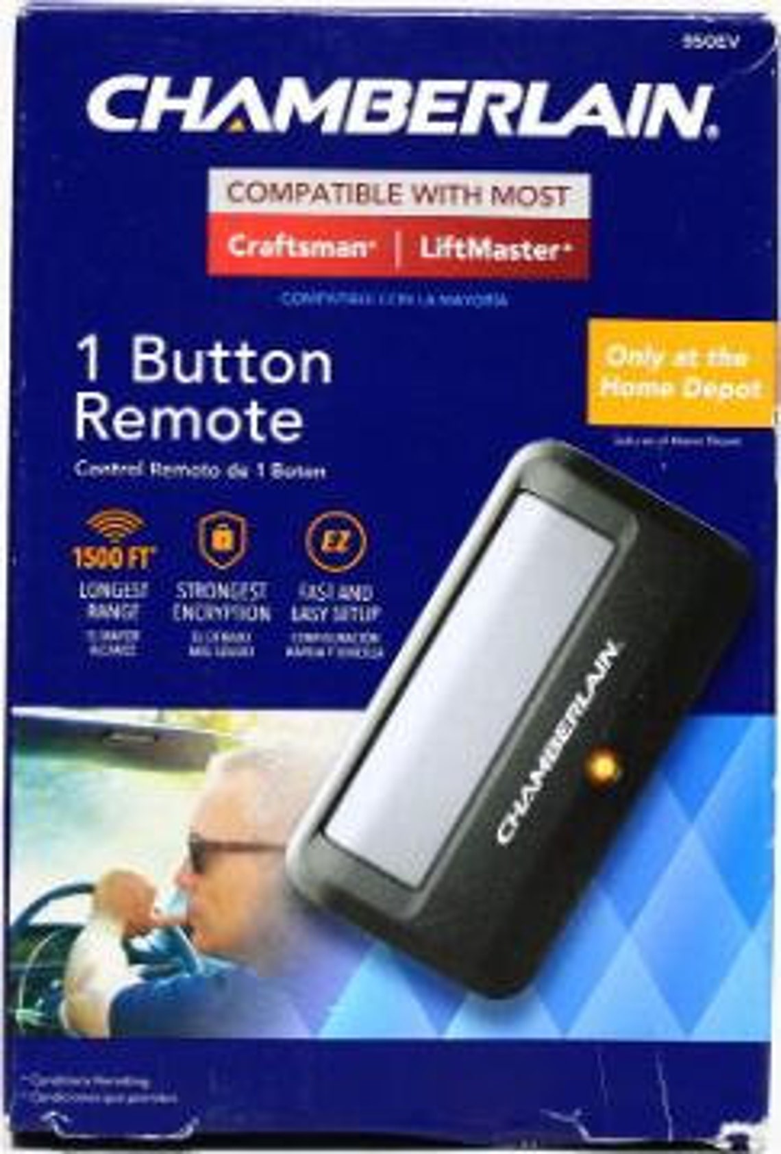 Chamberlain 950estd Mc 950EV Brand New Chamberlain Single Button Garage ...