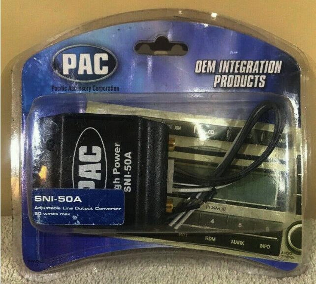 Car Sterio / Home Pro Audio PAC Adjustable Line Output Converter for Amplifier High Power 50W ...