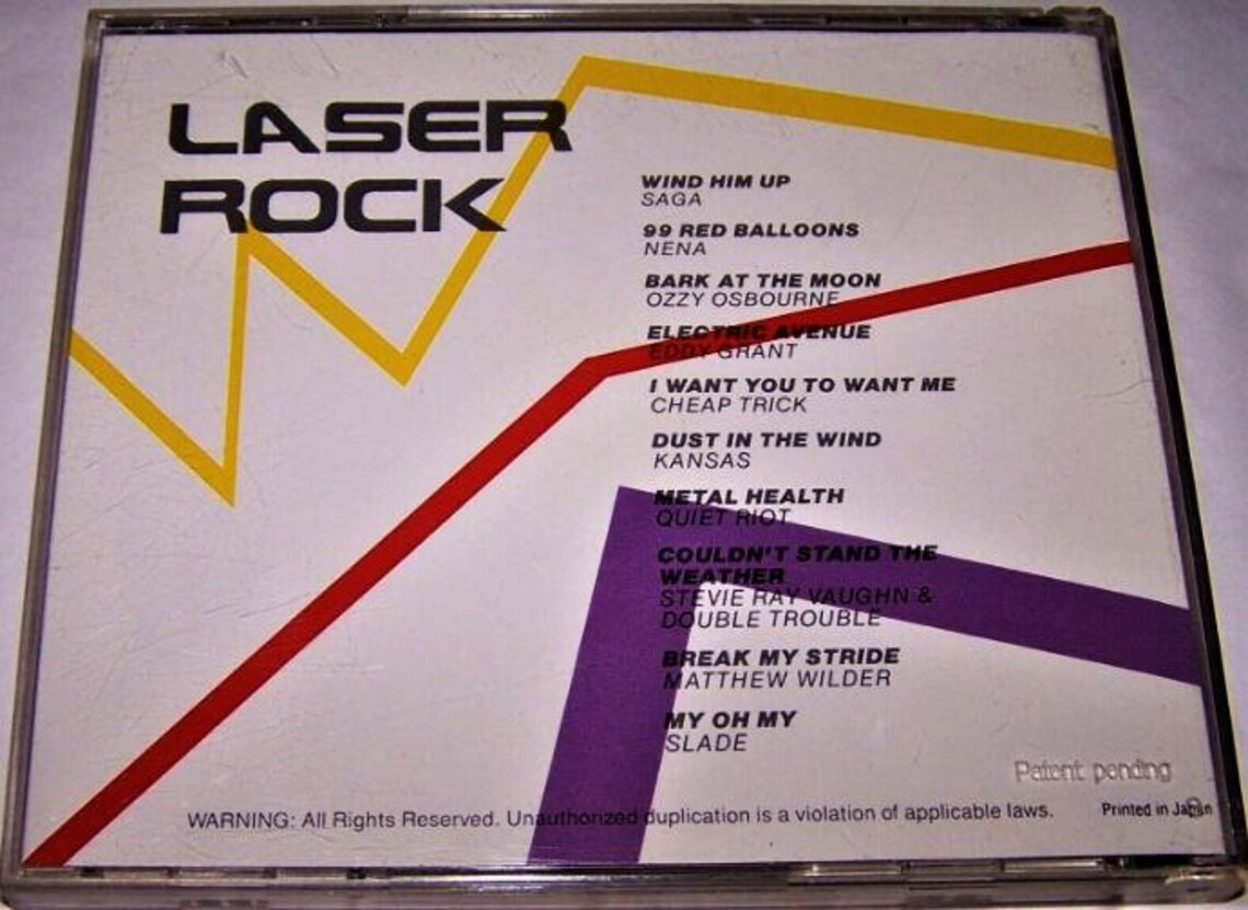 1984 Laser Rock the Best of Today's Rock as Seen Through the Eye of a ...