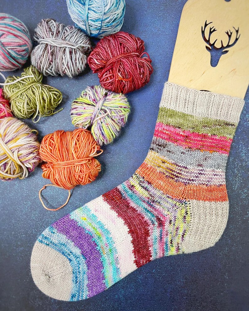 Cold Brew Socks Pattern | Knitting Pattern Download - Etsy
