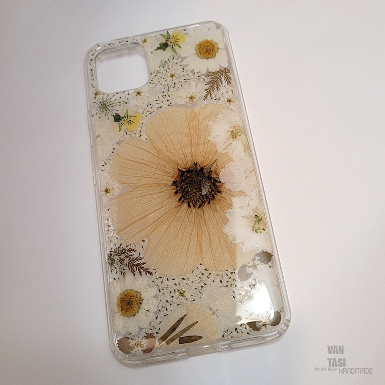Vintage Botanical Custom Pressed flower phone case cover | Etsy