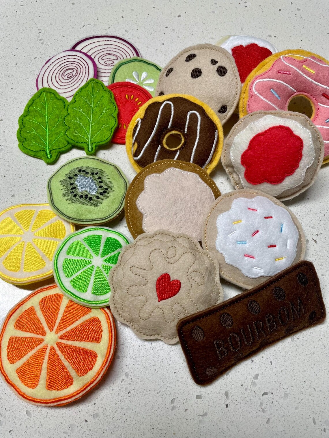 Digital Embroidery Design Sprinkle Doughnut - Etsy