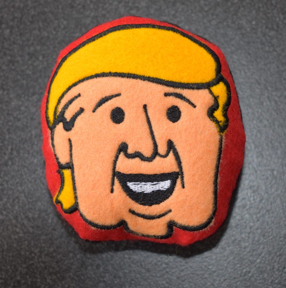 Digital Embroidery Design Donald Trump Softie Toy Stuffie - Etsy
